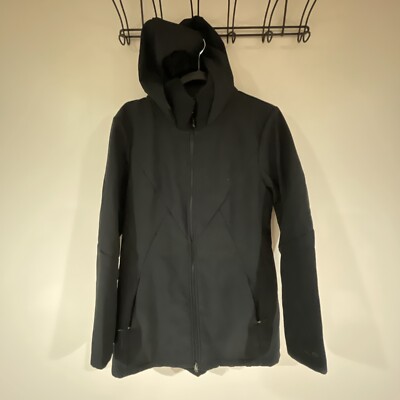 Champion C9 Jacket Womens Large Black Venture Dry Full Length Hooded ...