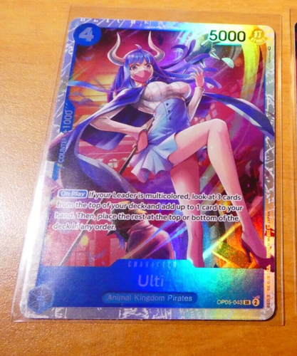 ONE PIECE AWAKENING OF THE NEW ERA ENGLISH CARD HOLO GAME CARTE OP05-043 SR EN M | eBay