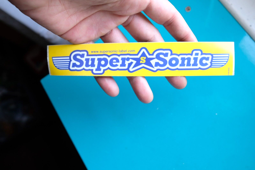 Autocollant Logo Musique Label Supersonic 2,5 x 20 cm | eBay