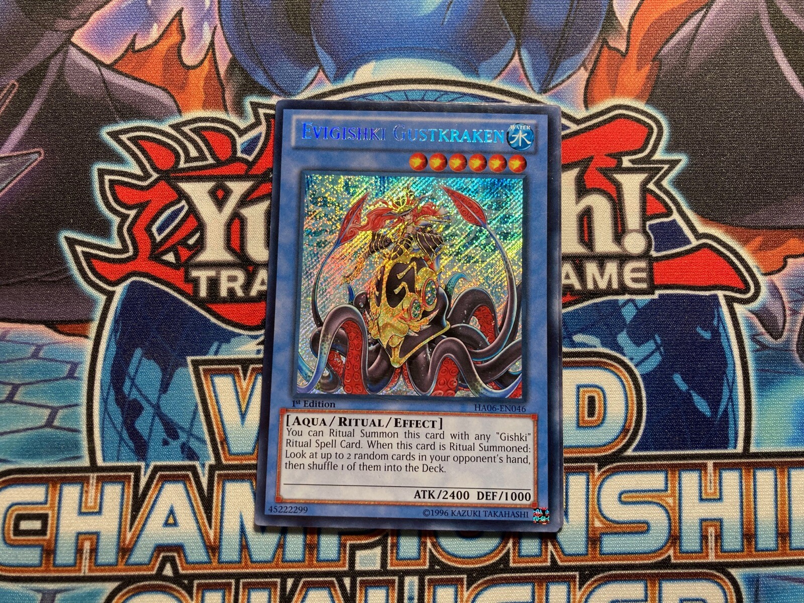 Evigishki Gustkraken HA06-EN046 1st Secret Rare NM Yugioh Card | eBay
