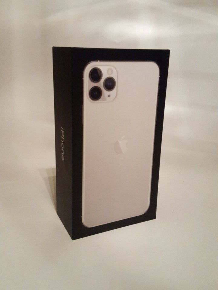 01 Original Apple Empty Box Iphone 11 Pro Max Silver 256 gb EMPTY BOX ...