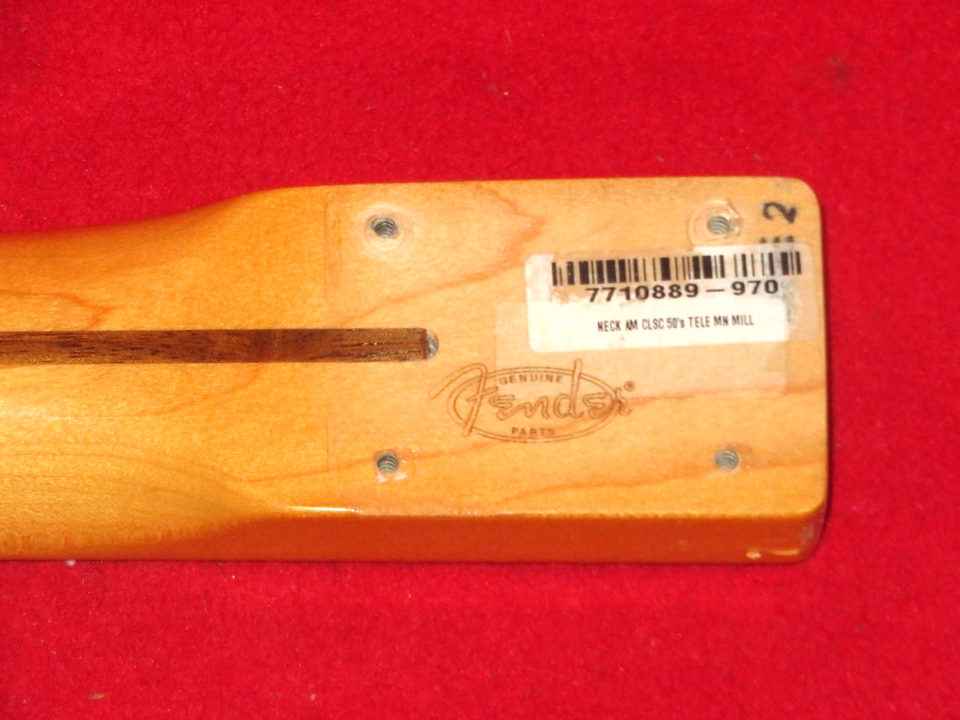 Fender 2021 USA Maple American Vintage 52 Telecaster Neck | eBay