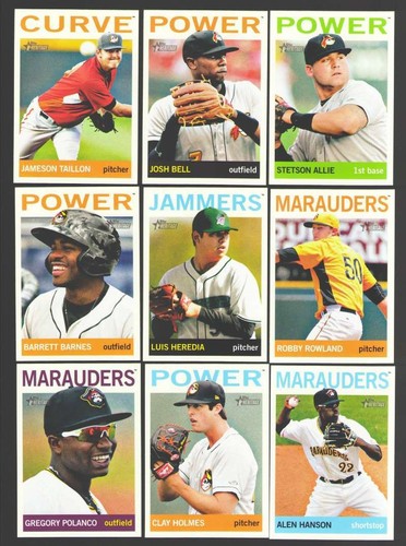 2013 Topps Heritage Minors - PITTSBURGH PIRATES Team Set | eBay