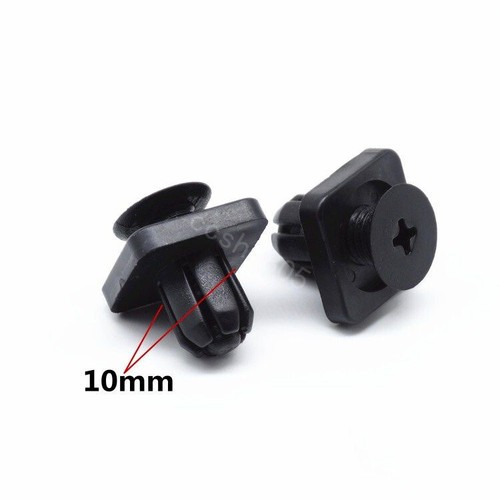 10 Pcs Car Engine Splash Shield Guard Skid Plate Retainer Clips For ...