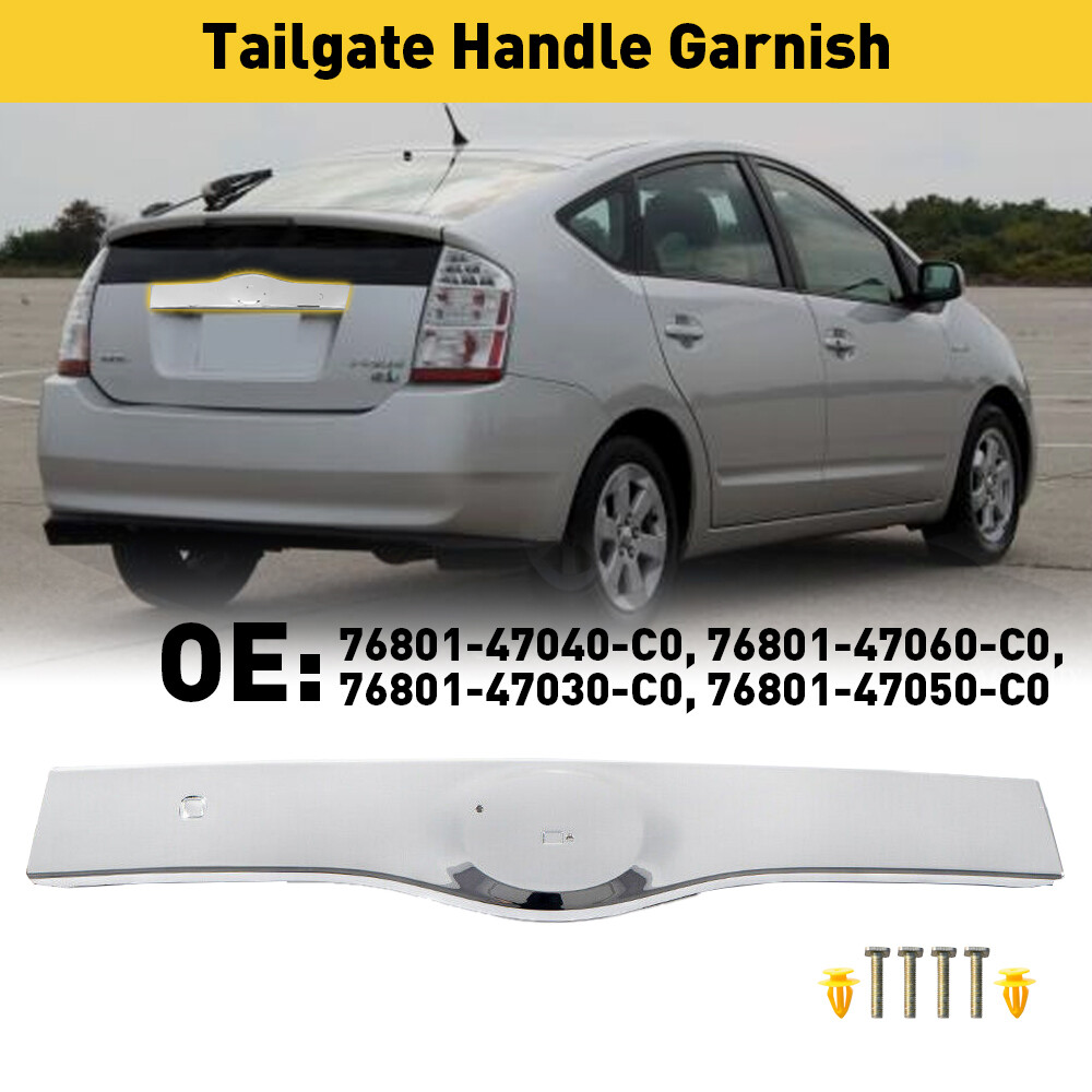 For 2004 - 2009 Prius Rear Exterior Tailgate Liftgate Handle Garnish ...