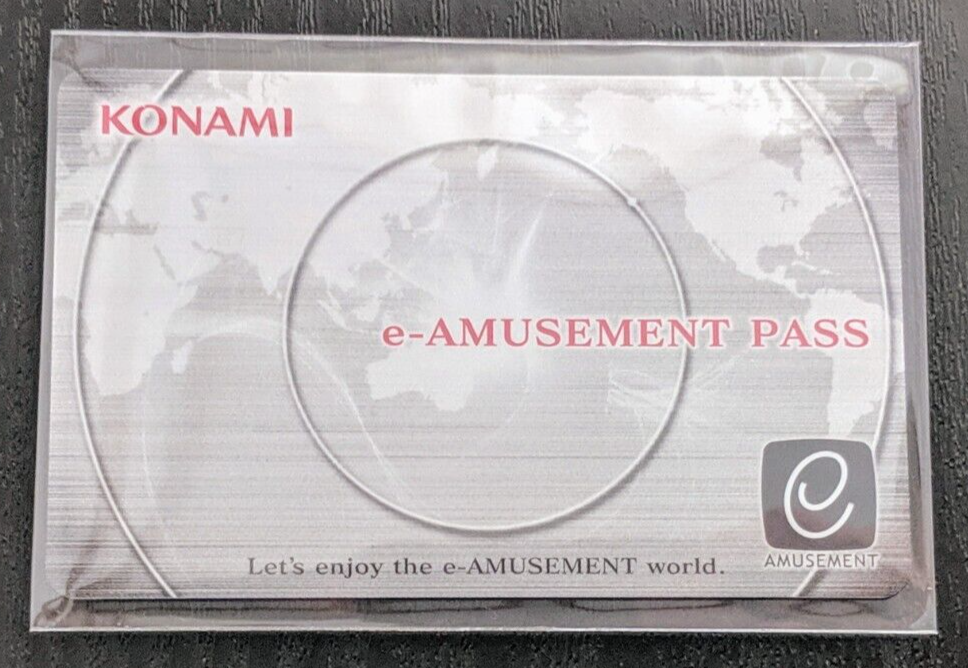 SHIPS FROM USA Unused Konami e-AMUSEMENT PASS Card DDR IIDX SDVX | eBay