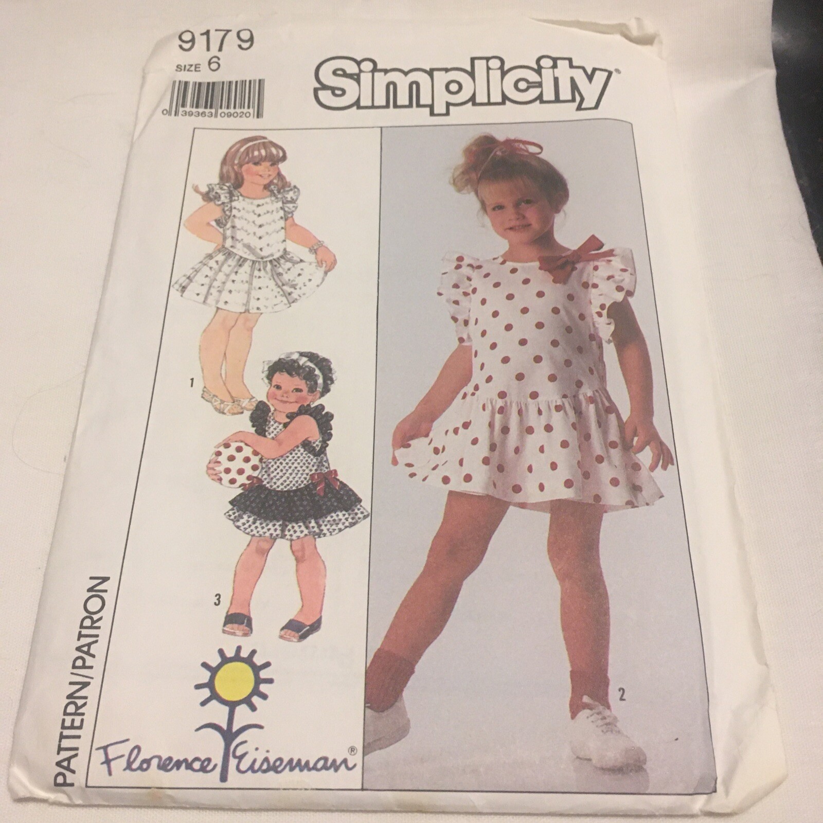 SIMPLICITY PATTERN 9179 ~ GIRLS DRESSES ~ SIZE 6 *UNCUT | eBay