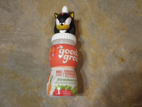 Sonic The Hedgehog Shadow Character Topper On EMPTY Good 2 Grow Plastic ...