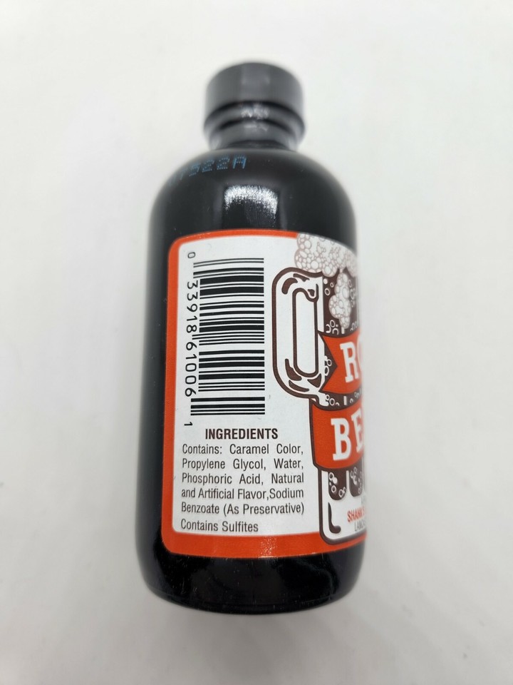 Shanks 4 oz ROOT BEER EXTRACT Glass Bottle Concentrate - Make Homemade ...