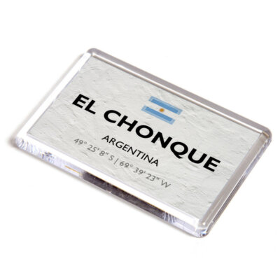 FRIDGE MAGNET - El Chonque - Argentina - Lat/Long | eBay UK