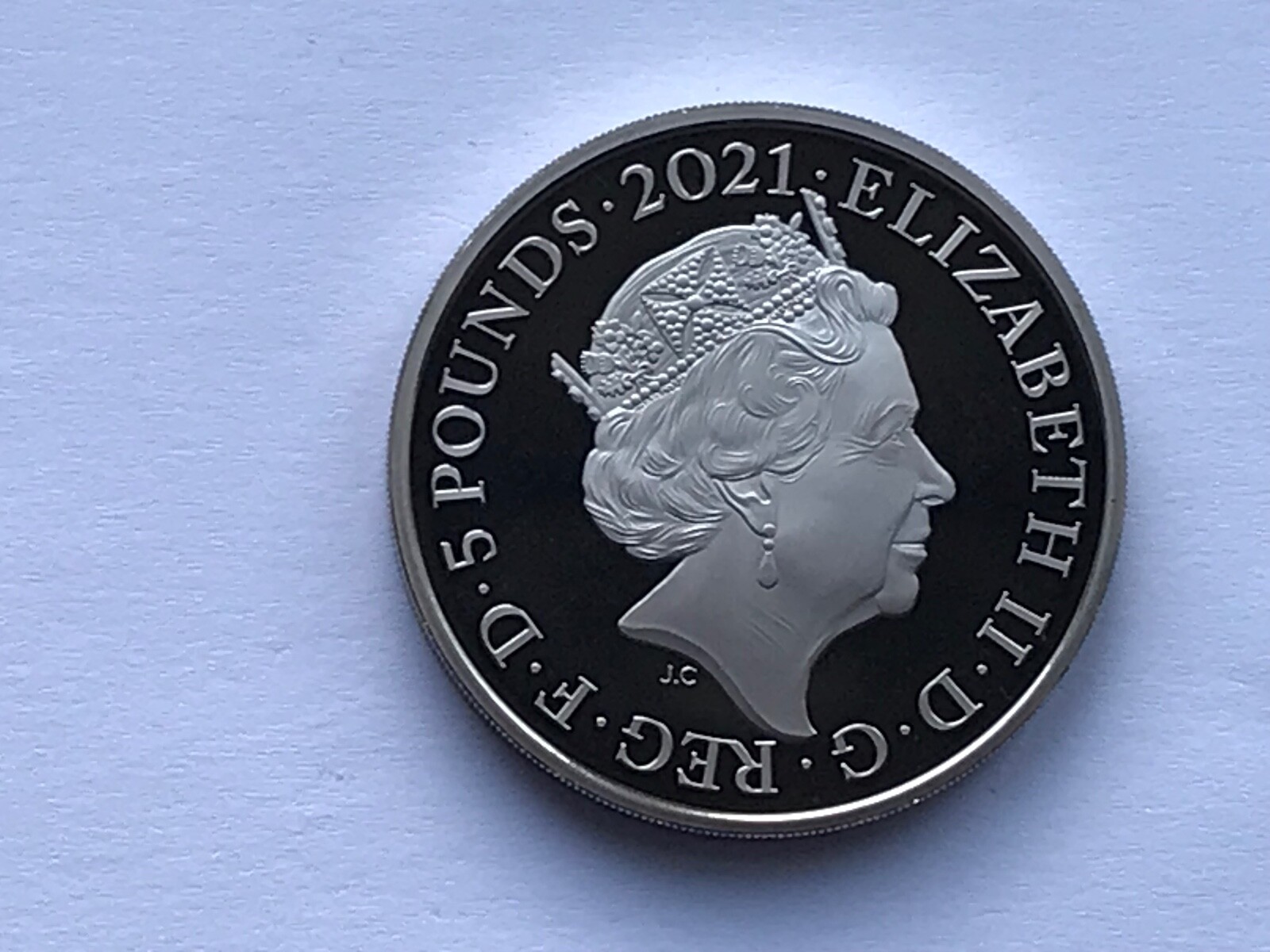 2021 PROOF THE QUEENS 95TH BIRTHDAY FIVE 5 POUND COIN | eBay