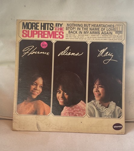 The Supremes "More Hits By the Supremes" 1965 Vinyl LP Record Album | eBay
