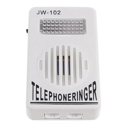 2X(Telephone Ringer Phone Amplifier Wall Speaker Strobe Light Flasher ...