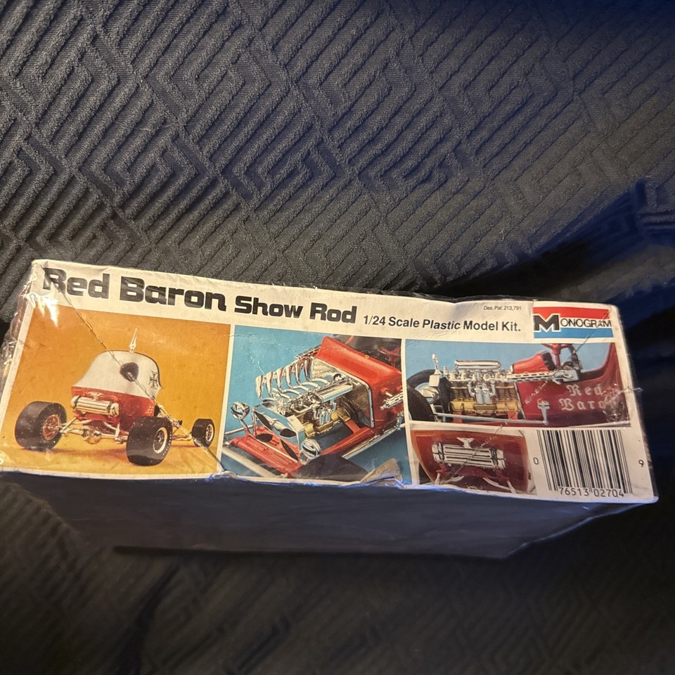 Monogram 1985 RED BARON SHOW CAR #2704 | eBay