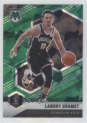 2020-21 Panini Mosaic Mosaic Green Ice Prizm Landry Shamet #53 | eBay