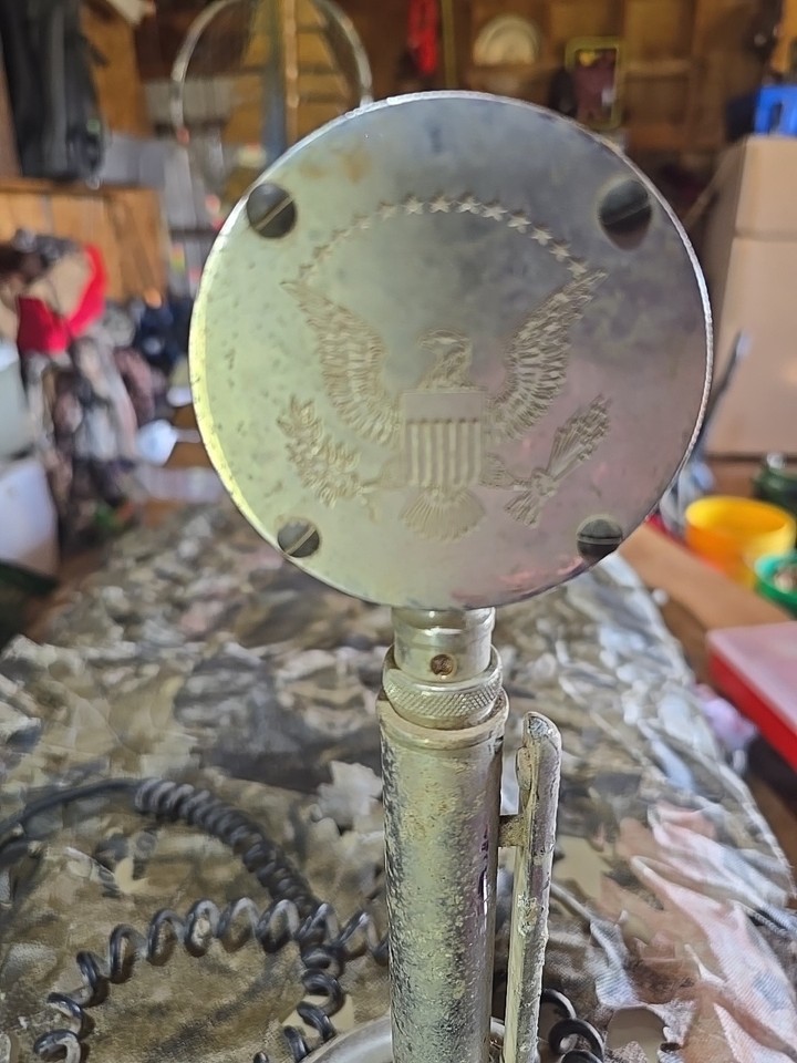 ASTATIC SILVER EAGLE D104 ? MICROPHONE untested. Barn Fresh! | eBay