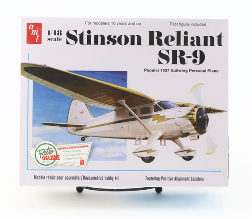 Stinson Reliant SR-9 Plane 1:48 AMT Military Model Kit NEW Sealed | eBay