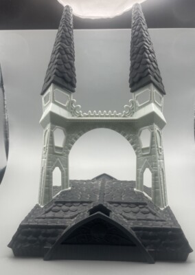 Monster High Deluxe High School Playset, Left Tower Roof Turrets Peak ...