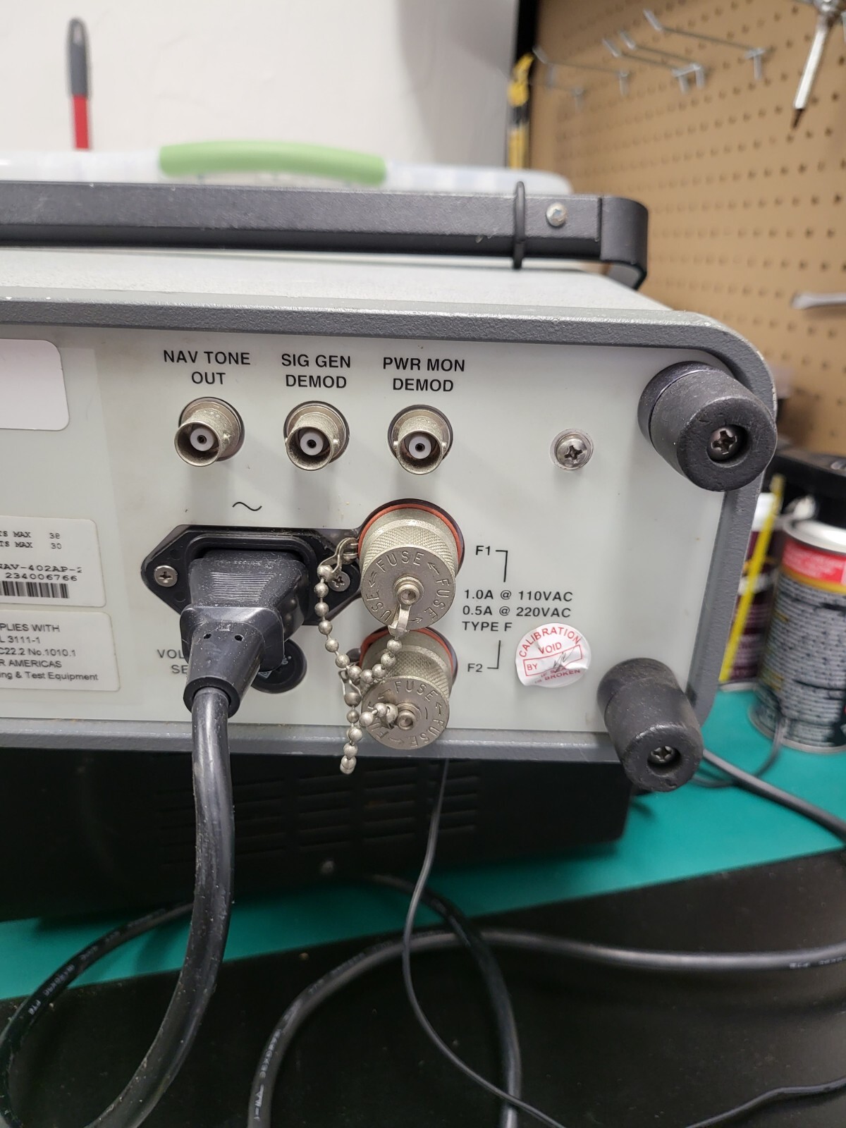 Aeroflex IFR Nav402-ap Nav/comm/ils Test Set NAV402AP MKR Vor Loc G/s ...