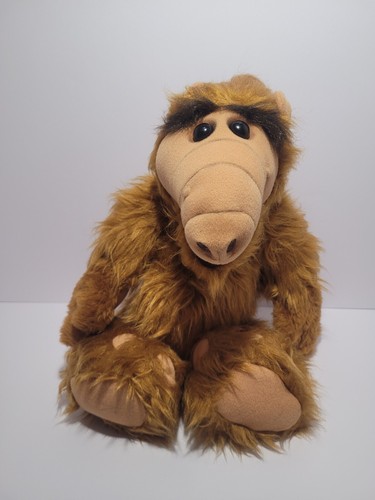 1986 ALF Plush Stuffed Animal Doll Toy Alien Productions Coleco 16 Inch ...