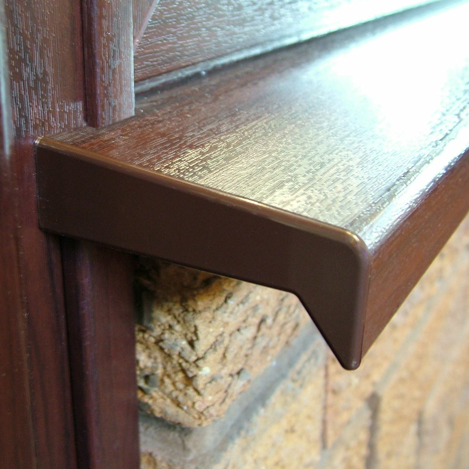 Window Cill End Cap 150mm Pair Rehau uPVC Plastic External Sill uPVC ...