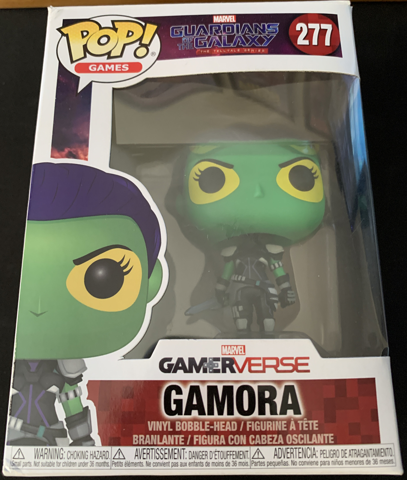 Funko Pop Games Marvel Guardians of the Galaxy Gamerverse Gamora Bobble ...