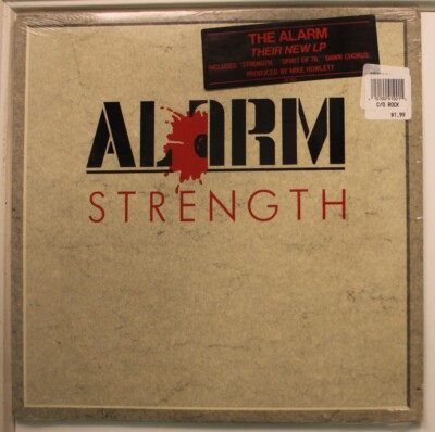 The Alarm Lp Strength On Irs - Sealed / Sealed (Hype Sticker ; Saw Cut ...