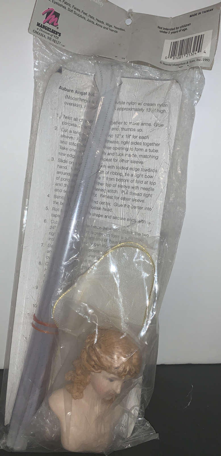 Vintage+Mangelsen%E2%80%99s+Auburn+Porcelain+Angel+Doll+Set+Kit+13%E2 ...