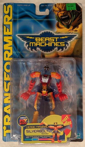 Transformers Beast Machines Silverbolt Heroic Maximal Condor Beast Wars ...