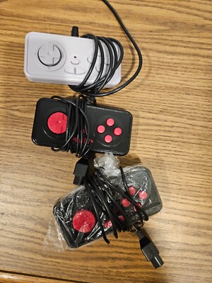 Lot of 3 Offbrand Controllers For: NES Nintendo Entertainment System ...