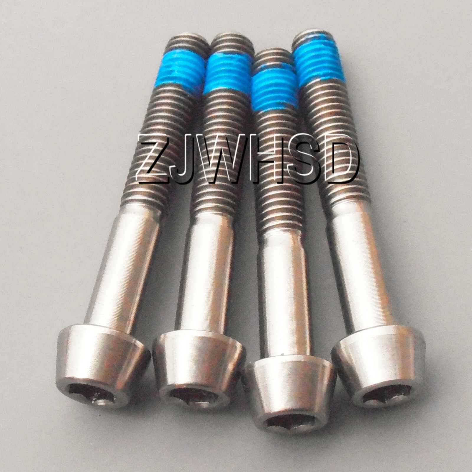 4pcs M5 x 35 Ti tanium Screw Bolt Allen Hex Taper Socket Cap Head ...
