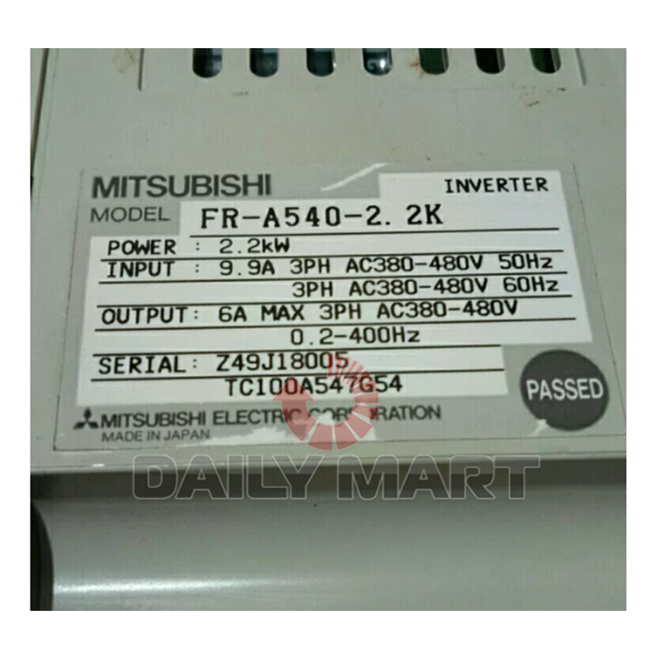 Used & Tested MITSUBISHI FR-A540-2.2K Inverter 380V 2.2KW | eBay