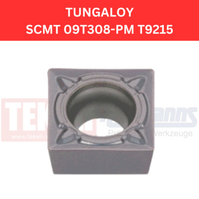 TUNGALOY SCMT 09T308-PM T9215 / SCMT 32.52-PM T9215 für Stahl | eBay.de