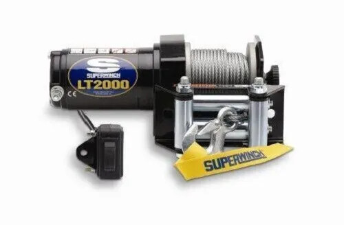Superwinch LT2000 ATV 12V Gear Ratio 153:1 Wire Rope 5/32" x 50 ...