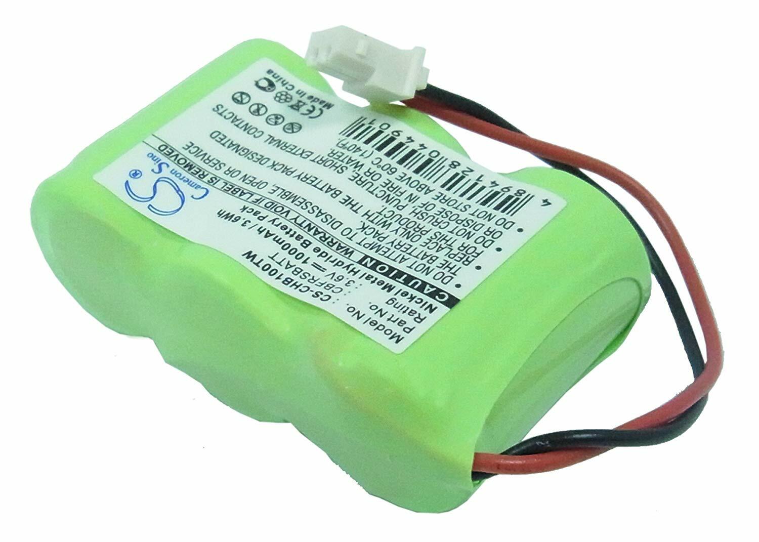 Cameron Sino 3.6V 1000mAh Ni-MH Battery For Chatter Box 100AFH 2/3A ...