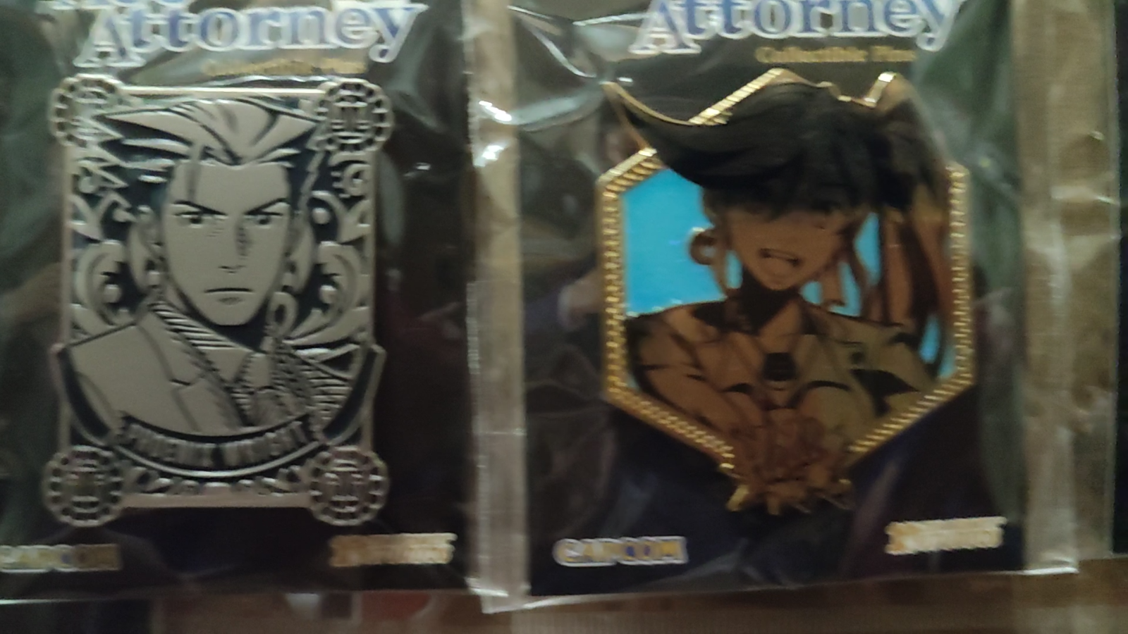 Phoenix Wright Ace Attorney Collectible Limited Edition Enamel Pins Lot ...