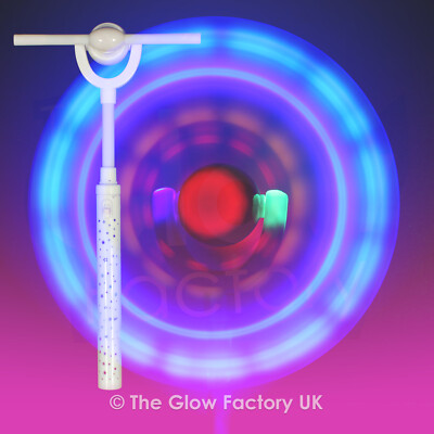 Flashing LED Swivel Fan Toy Multi-Colour light up toy Wholesale Lot ...