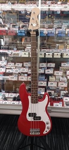SQUIER MINI PRECISION BASNS Used Poplar body Laurel fingerboard w/Soft ...