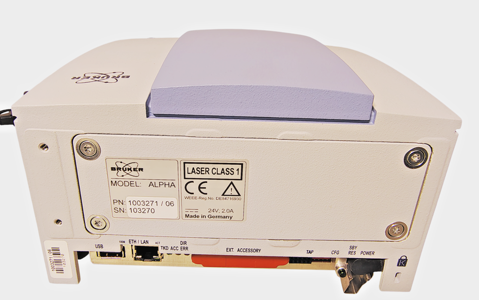 Bruker Alpha Drift Compact FT/IR FTIR Spectrometer | eBay