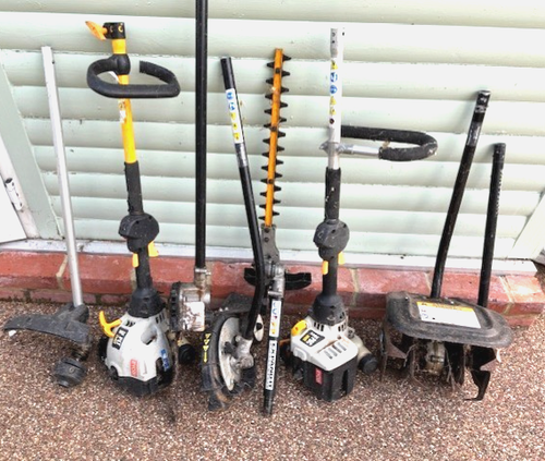 Ryobi Expand-it Garden multi tool - Strimmer, Hedge Trimmer, Chainsaw ...