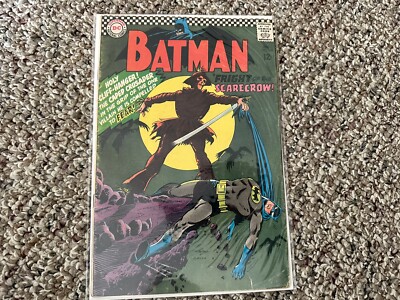 BATMAN #189 1st Silver Age Appearance & Origin Scarecrow DC Comics 1967 ...