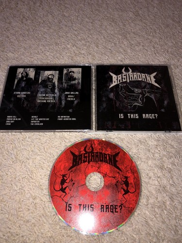 Is This Rage? By Bastardane CD RARE! Metal Metallica Black Sabbath ...