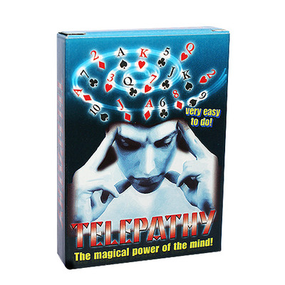 TELEPATHY ESP MIND READING Card Prediction Mental Magic Trick Set ...