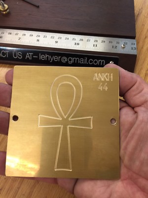 Engraving - Brass Engraver Plates Templates