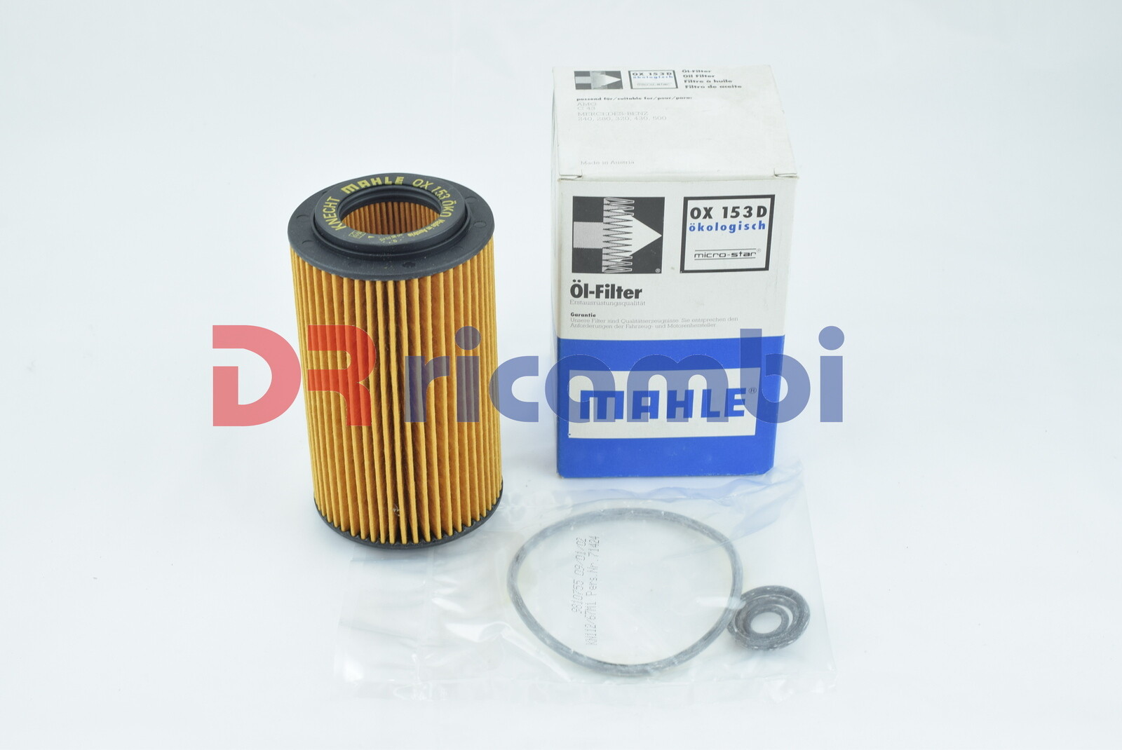 FILTRO OLIO KNECHT MAHLE MERCEDES BENZ CLASSE C E S SLK SPRINTER MHALE ...