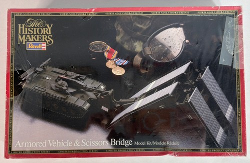 Revell History Makers Armored Vehicle & Scissors Bridge Model 8608 ...
