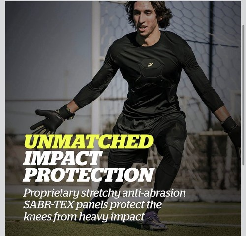 Storelli Men's US S BodyShield Goal Keeper Leggings Black BSGKLEG3BKS ...