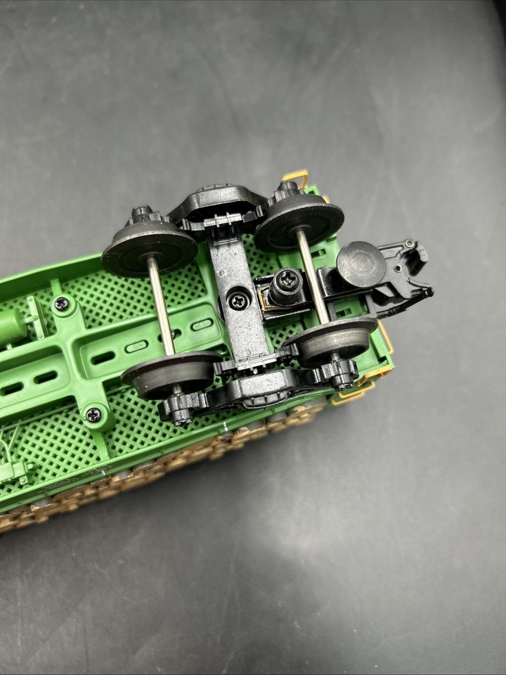 HO Scale CSX Coal Hopper Cars Lot Of 4 & BN Log Car Model Trains Set ...