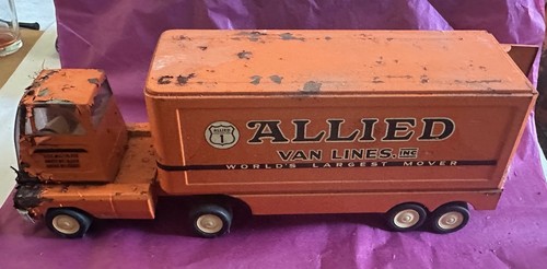 1960s Tonka ALLIED VAN LINES Moving Truck Pressed Steel, Vintage - 16 ...