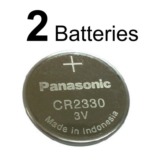 2 PANASONIC CR2330 CR 2330 BR2330 3v Lithium Battery NEW | eBay